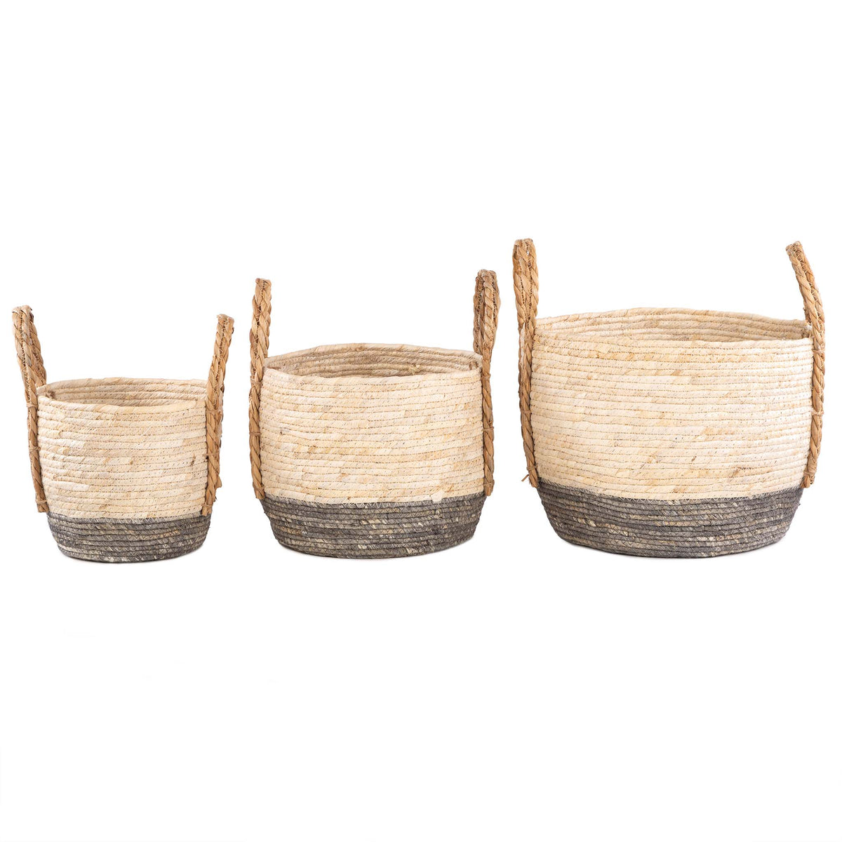 Two Tone Maize Baskets Set of 3 | Closer2Nature